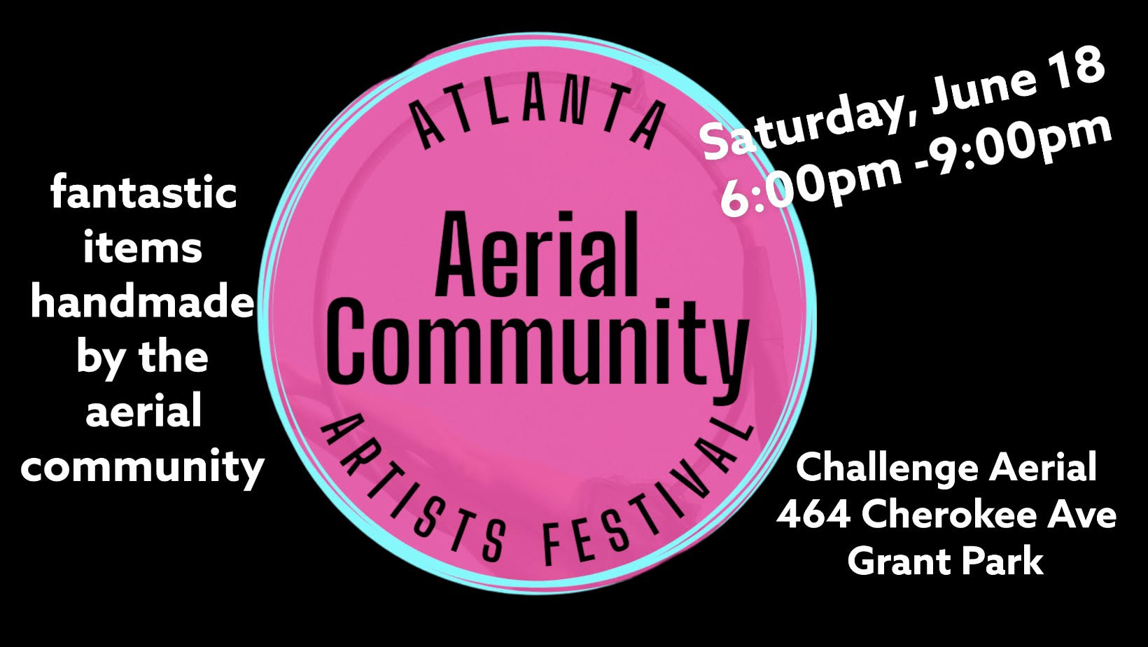 Atlanta Aerial Community Artists Festival – June 18th – Challenge Aerial